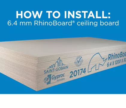 Installation & Application Videos | Gyproc