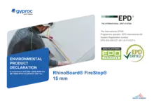 RhinoBoard® FireStop® | Gyproc