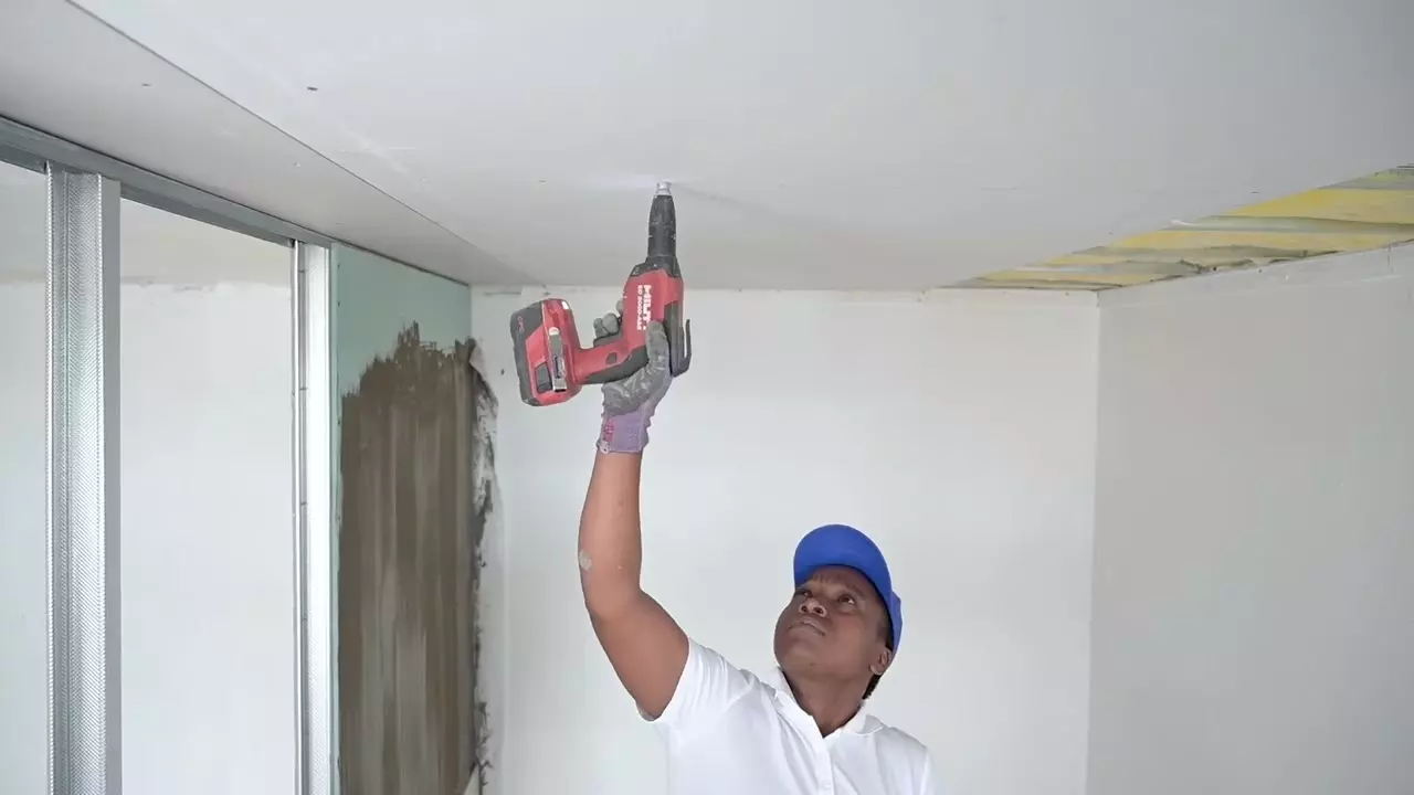 Gyproc Concealed Ceiling System: Skimmed and Jointed | Gyproc